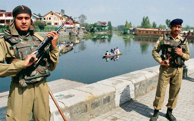 Red Zone Over Kashmir Valley - Bharat Shakti