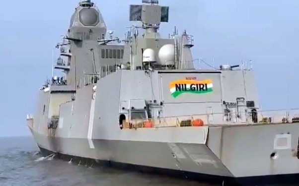PM MOdi Commissions Three Naval Warships