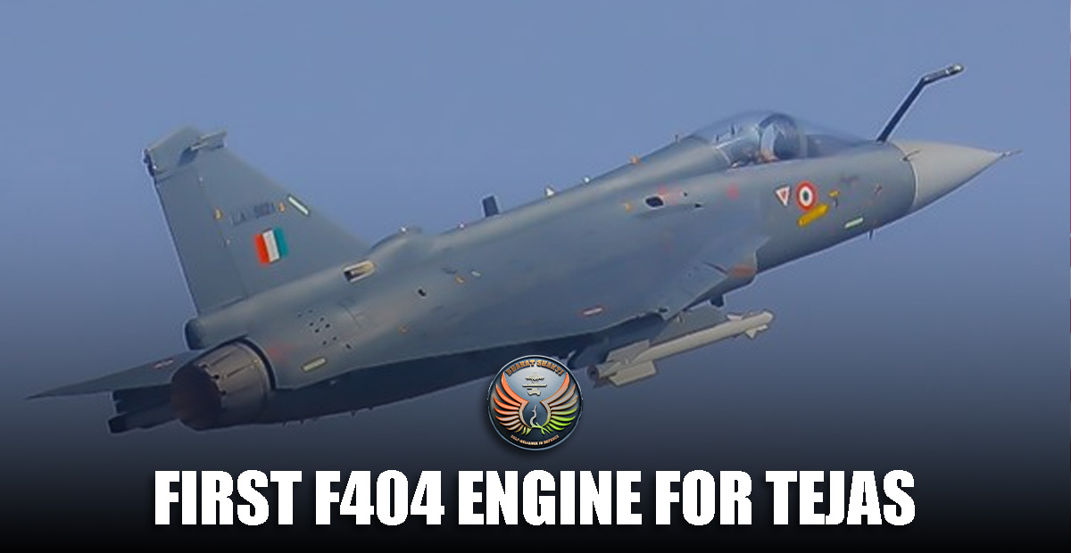 GE Aerospace Delivers First F404 Engine To HAL For Tejas Mk1A - Bharat ...