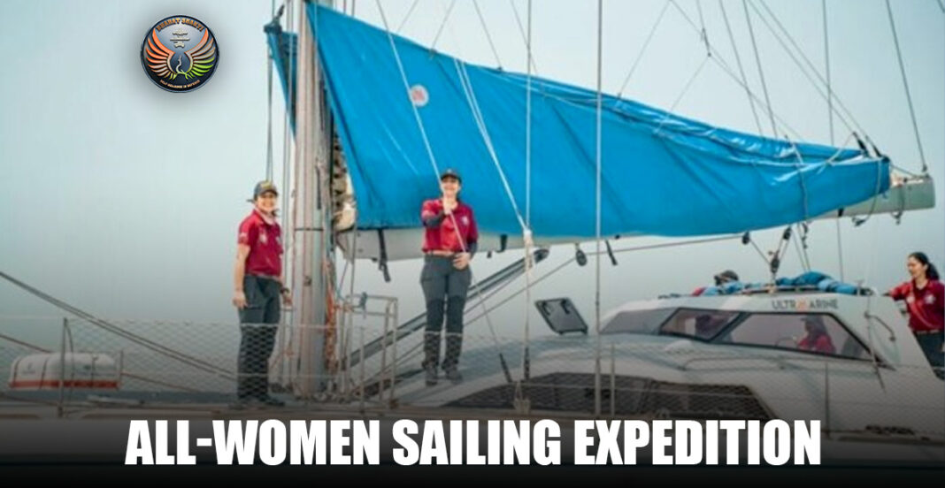 India's First Tri-Services All-Women Sailing Expedition Sets Sail
