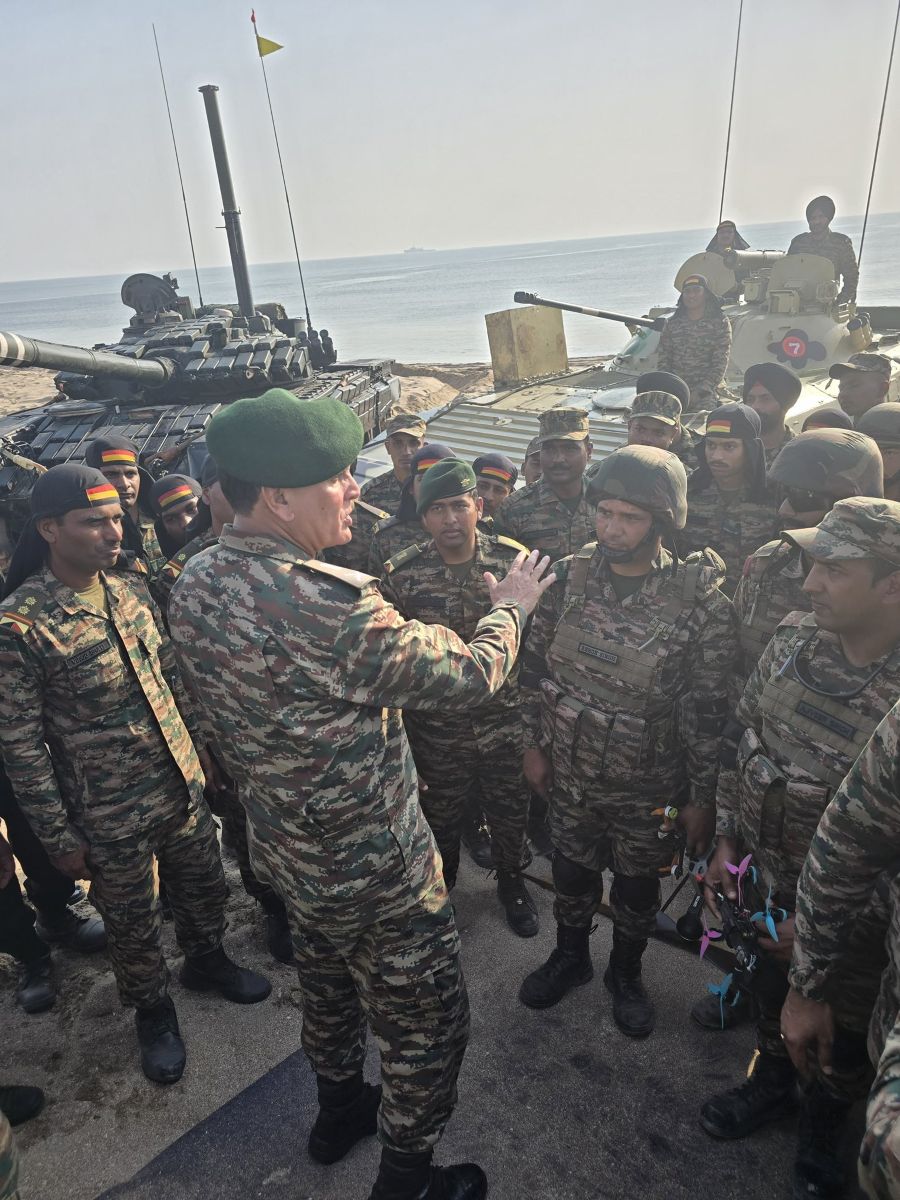 Amphibious Landing Operations Mark Finale of Exercise Trishul